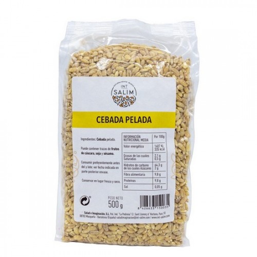 Comprar Cebada Integral Pelada Eco 500g Eco-Salim ️ ¡Hazme casito!