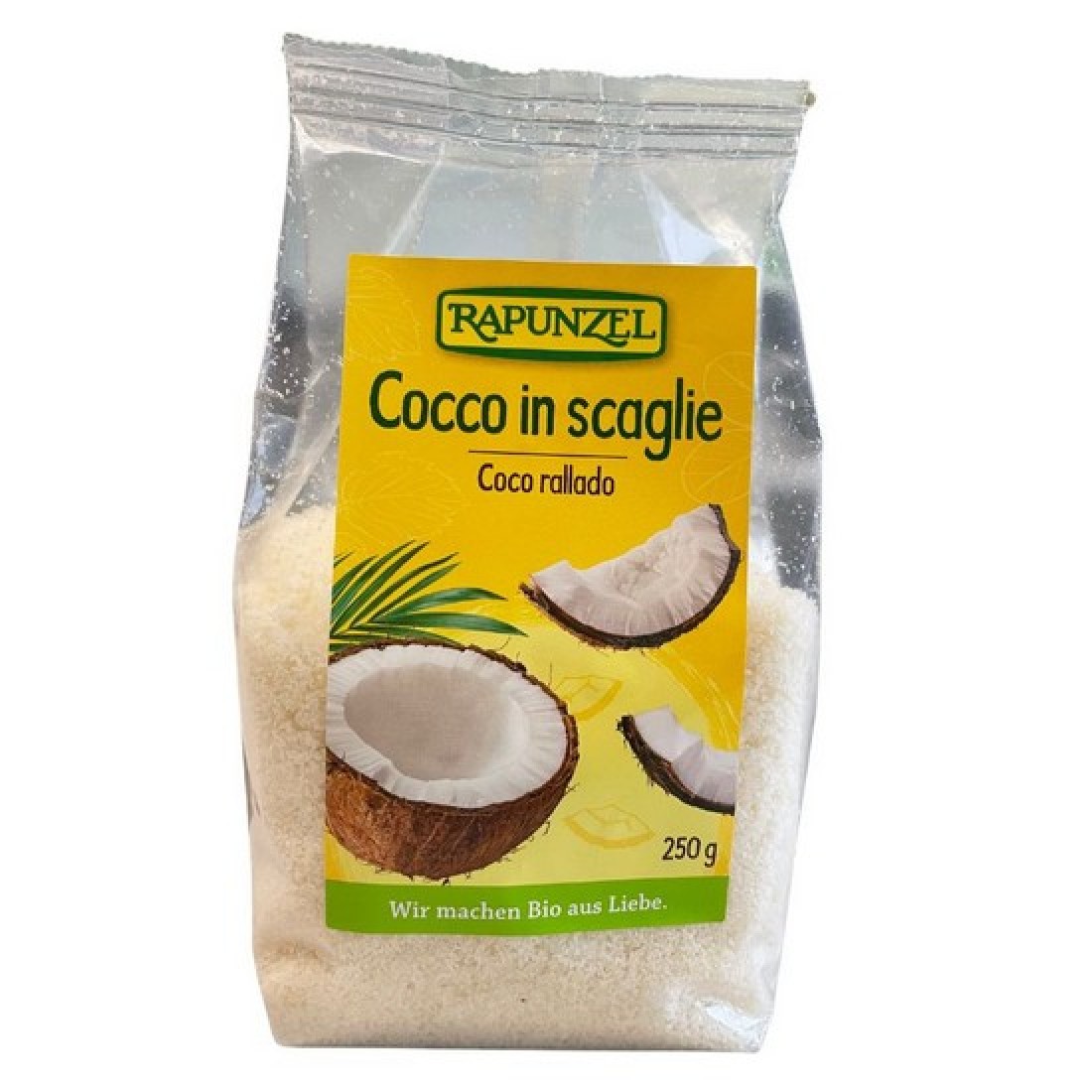 Comprar Coco Rallado Bio 250g Rapunzel ️ ¡Hazme casito!