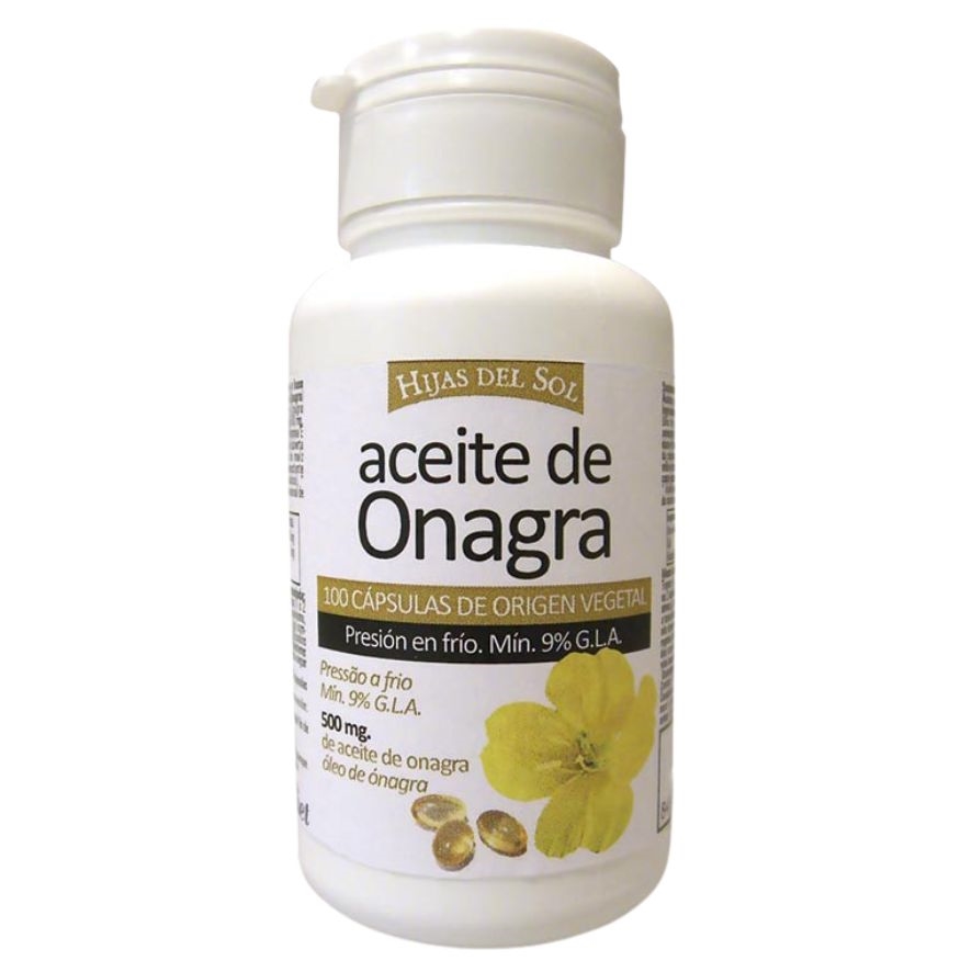 Comprar Aceite de Onagra 500Mg 100 Perlas Hijas Del Sol ️ ¡Hazme casito!